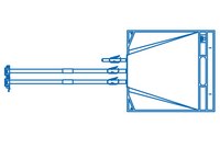 Mobius® 2D Freeze Assembly for Frozen Liquid Transportation and Storage